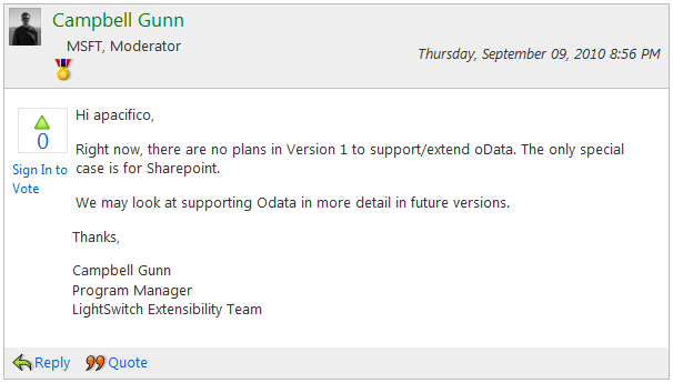 OakLeaf Systems: Windows Azure and Cloud Computing Posts for 10/9/2010+